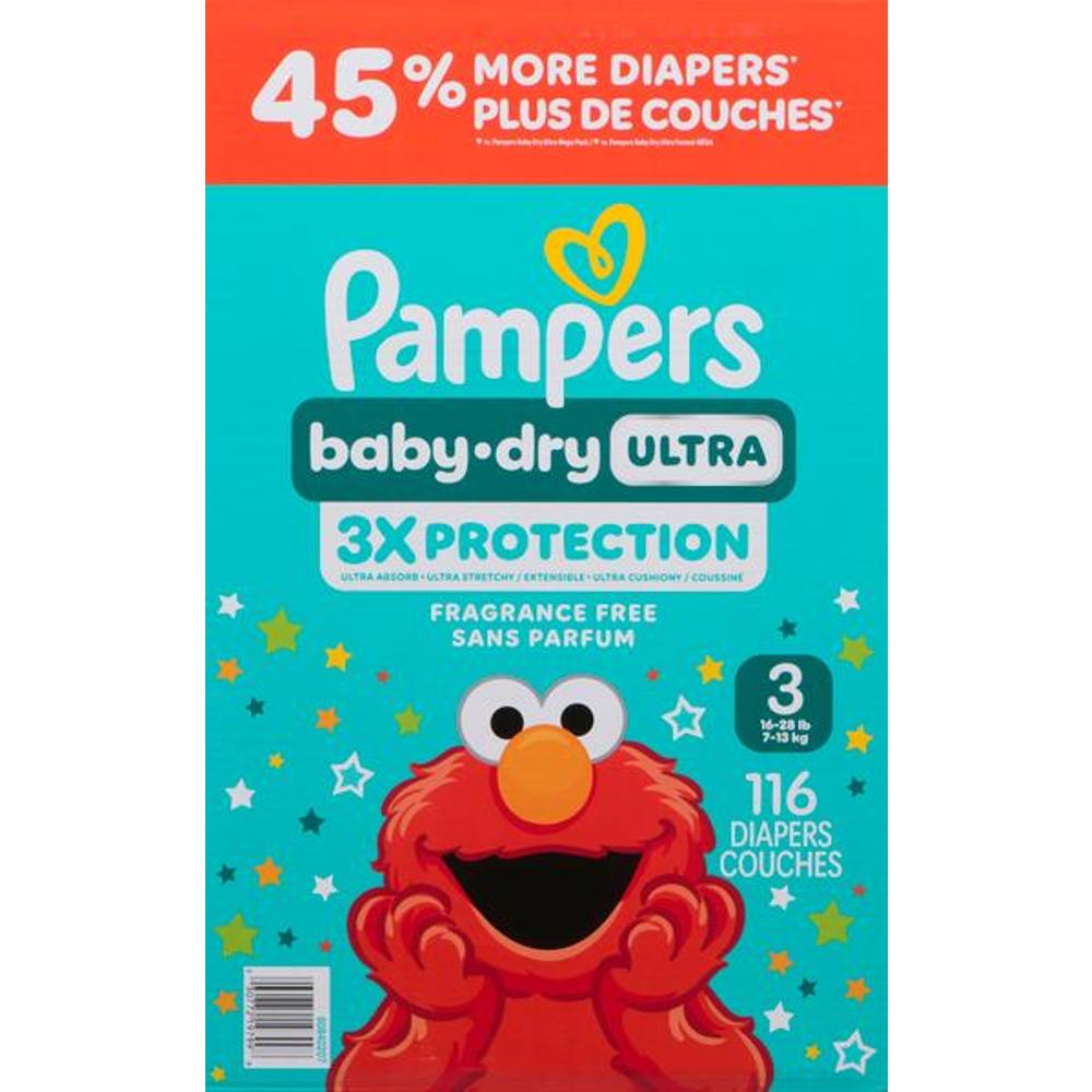 Diaper baby dry s3 mega xl ultra - Colabor